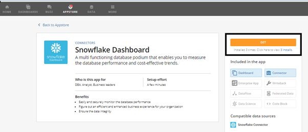 Snowflake Dashboard | Installation Guide