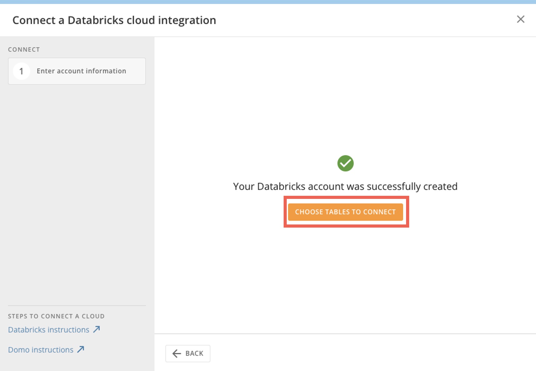 Register Databricks with Cloud Amplifier