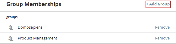 Create and Manage User Groups