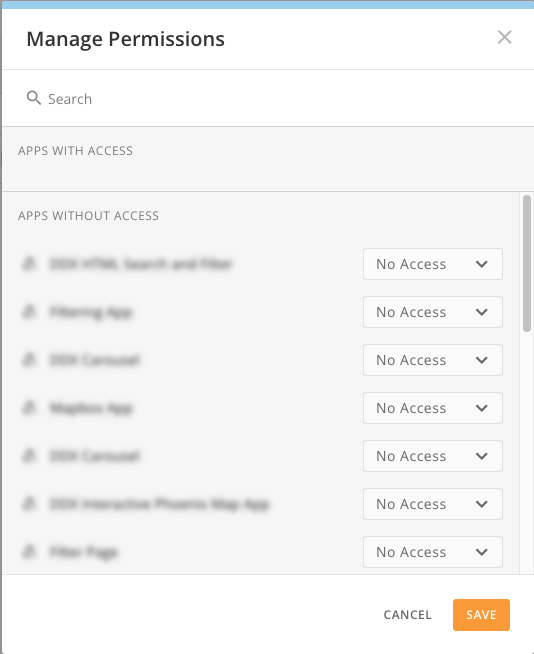 AppDB Admin User Interface