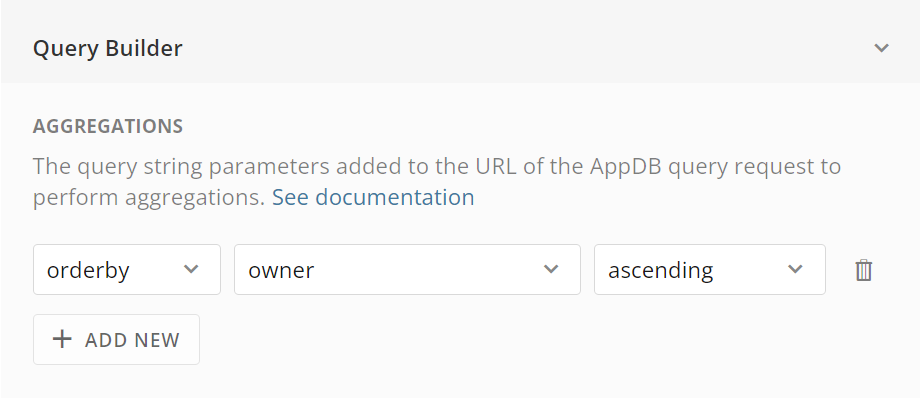 AppDB Admin User Interface