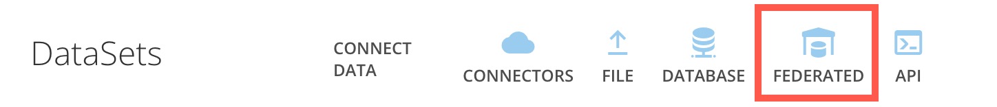 Manage Your Federated Data Connection