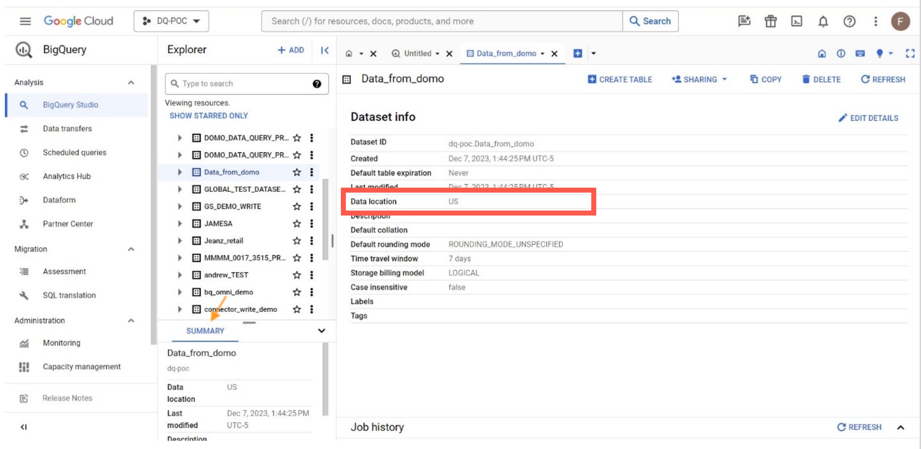Register Google BigQuery with Cloud Amplifier