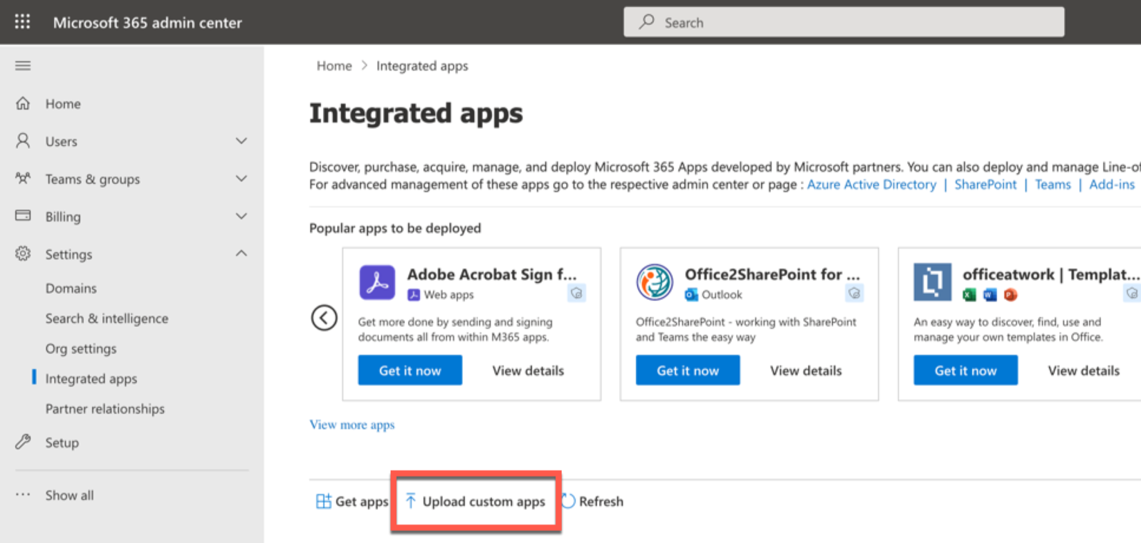 Domo Add-ins for Microsoft Office 365 | Manual Installation Guide for Enterprise