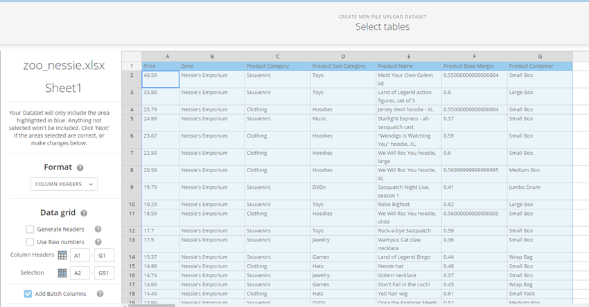File Upload Connector