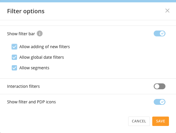 Applying Page-Level Filters with Filter Views