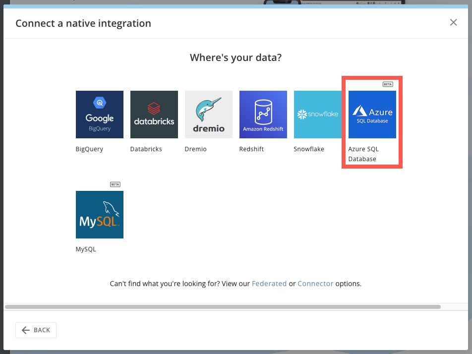 Azure SQL and Cloud Amplifier (Beta)