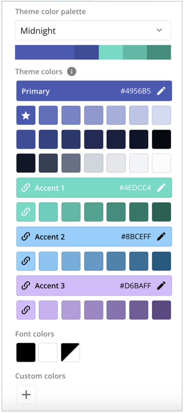 Design with App Studio Themes