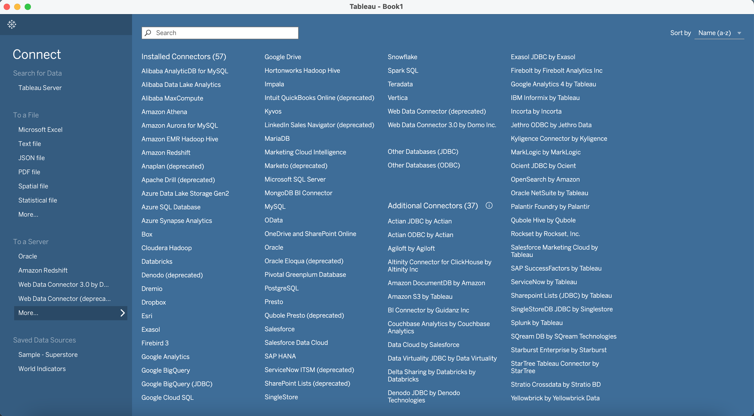 Tableau WDC 3.0 connector