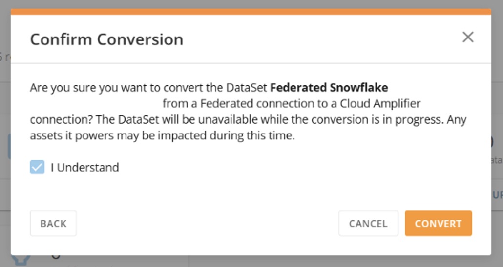 Migrate from Federated to Cloud Amplifier