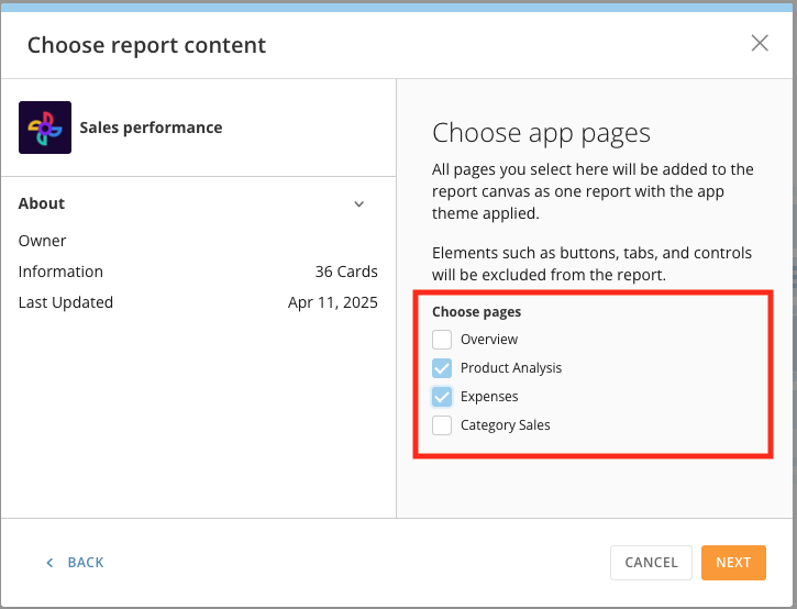 Deliver Customized Reports with App Studio Report Builder