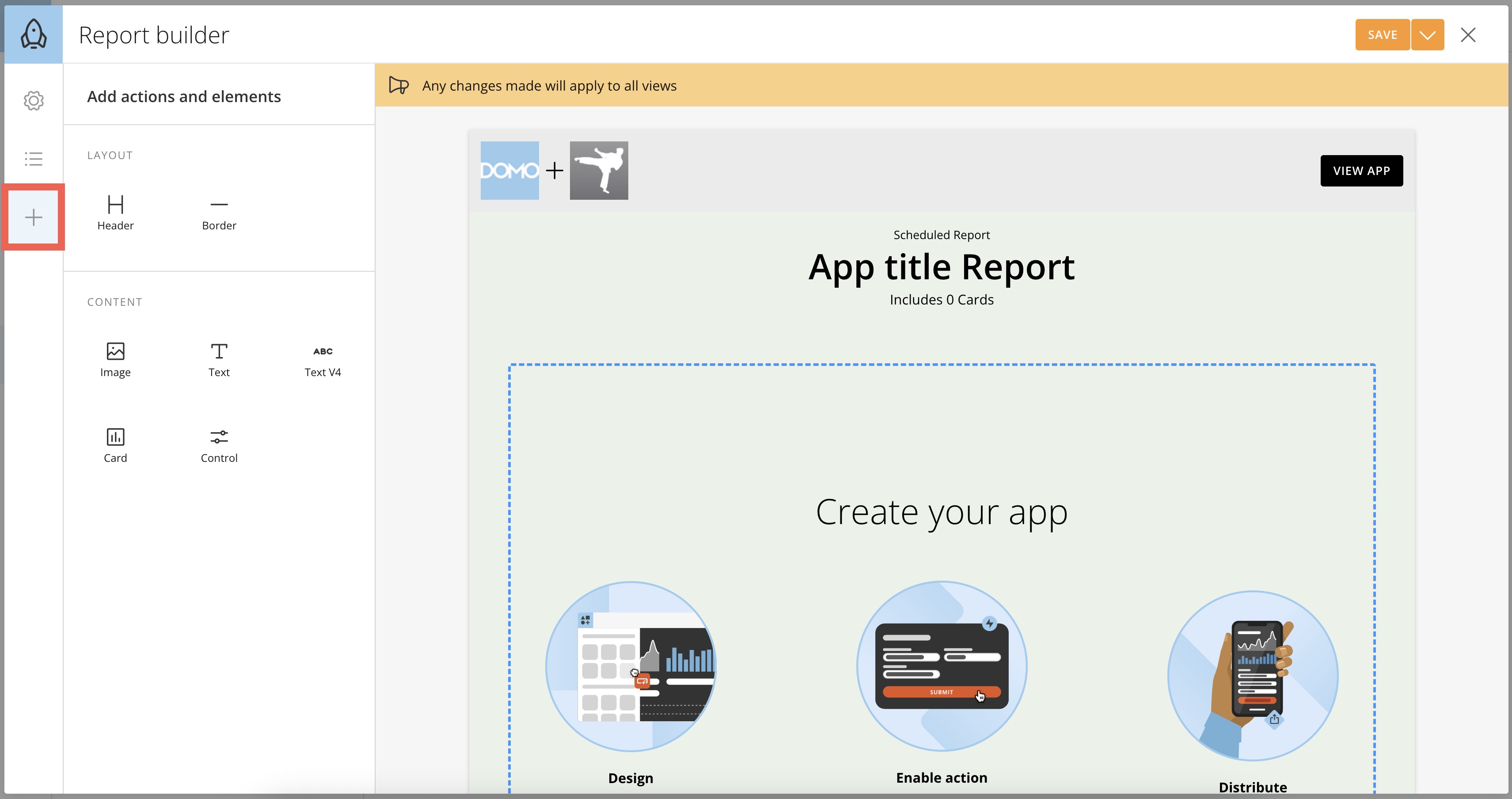 Deliver Customized Reports with App Studio Report Builder